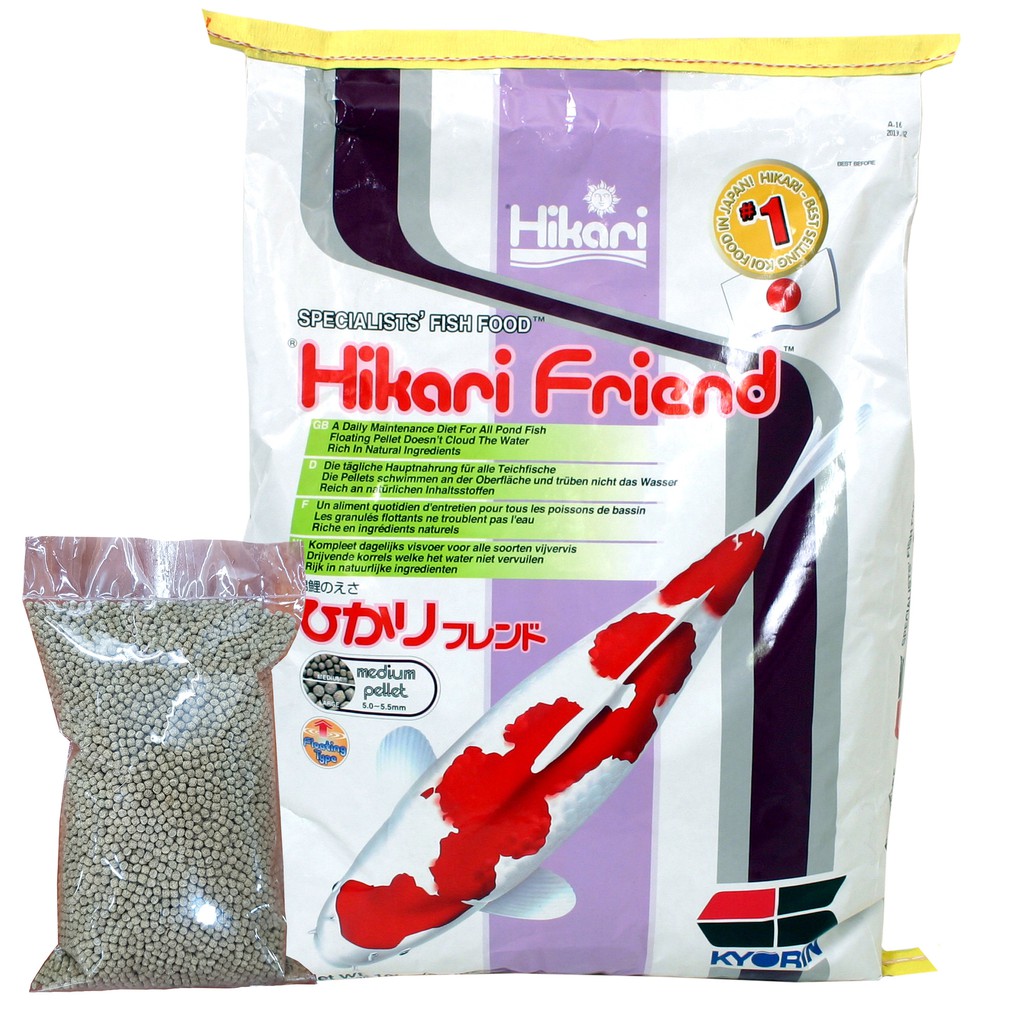 Jual Hikari Friend Medium Pellet 1 kg Repack. Makanan Koi buatan Jepang ...