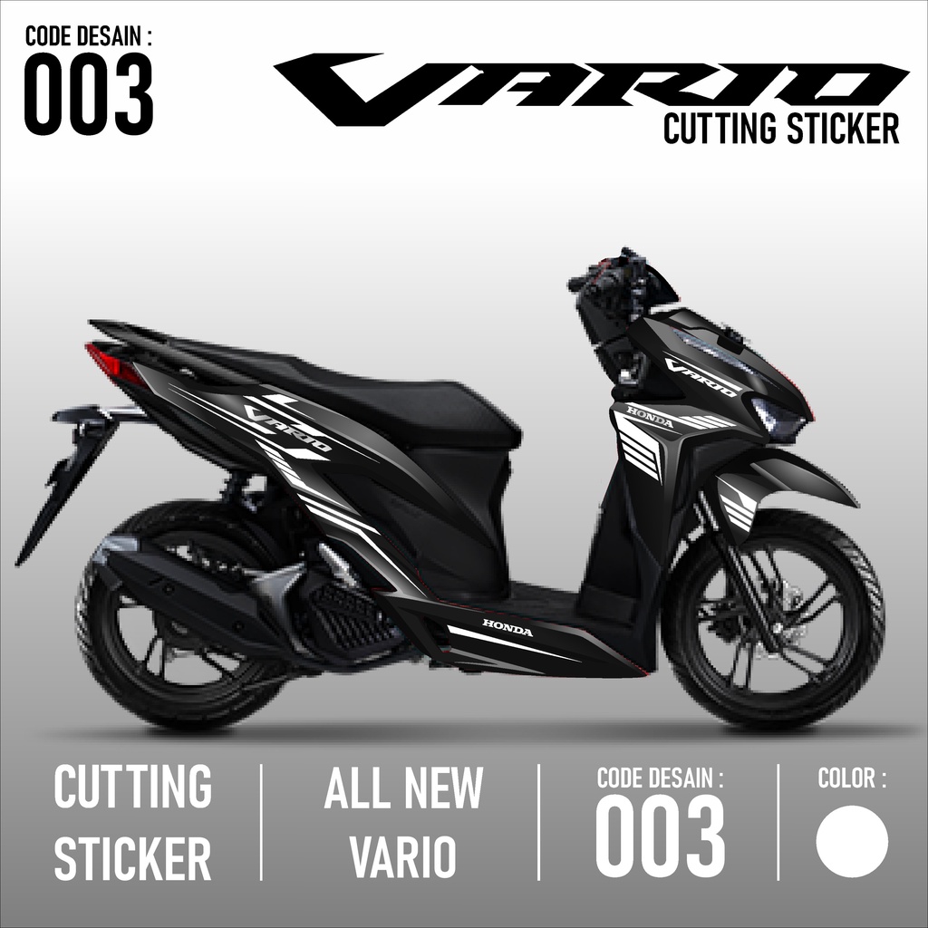 Jual Cutting Sticker Vario 150 & 125 - Aksesoris Motor Stiker Honda Vario New Schotlite Cutting ...