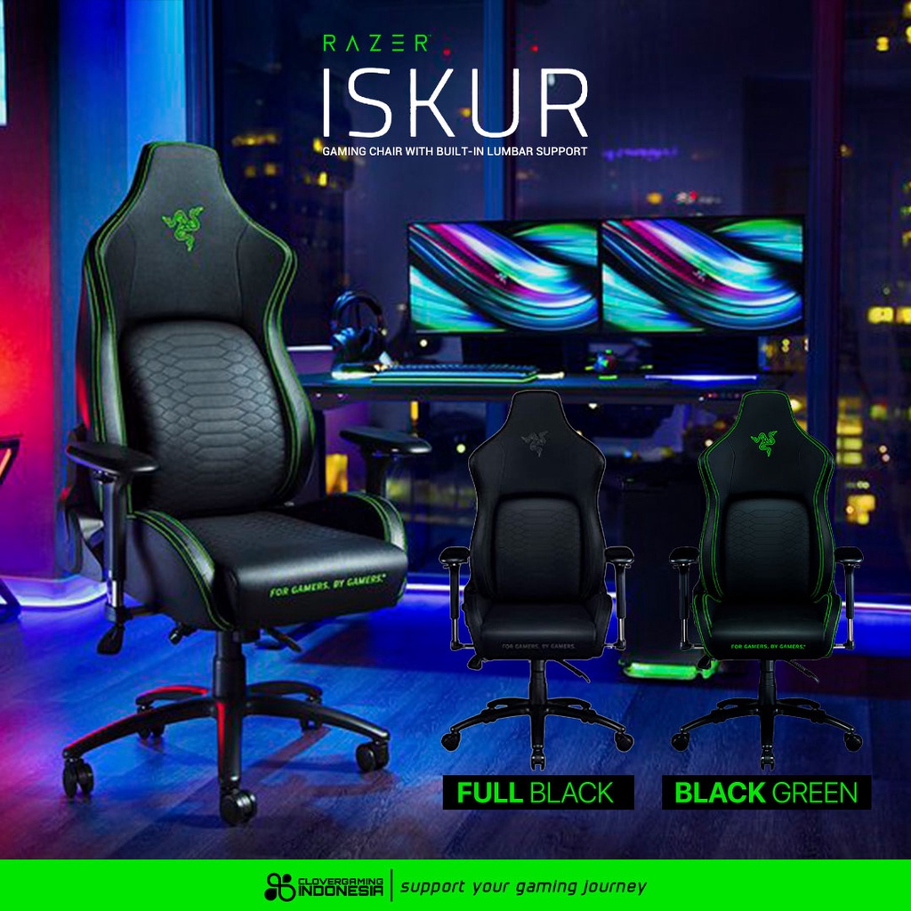 Jual Razer Iskur - Lumbar Support System Gaming Chair Kursi Gaming ...