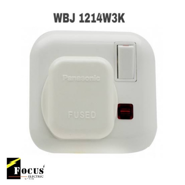 Jual Stop Kontak AC Dengan Saklar dan Outbowdus WBJ 1214W-3k Panasonic ...