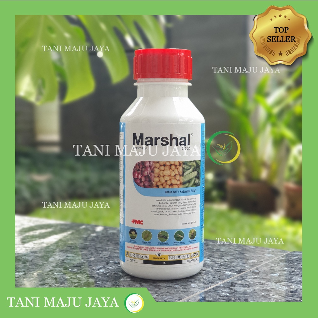 Jual Insektisida Marshal 200EC 500 ml Pembasmi Hama Tanaman | Shopee ...