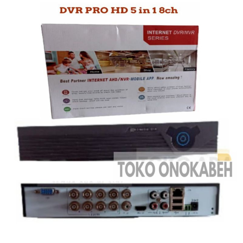 Jual DVR XMEYE CCTV Pro HD 5 in 1 8 Channel | Shopee Indonesia