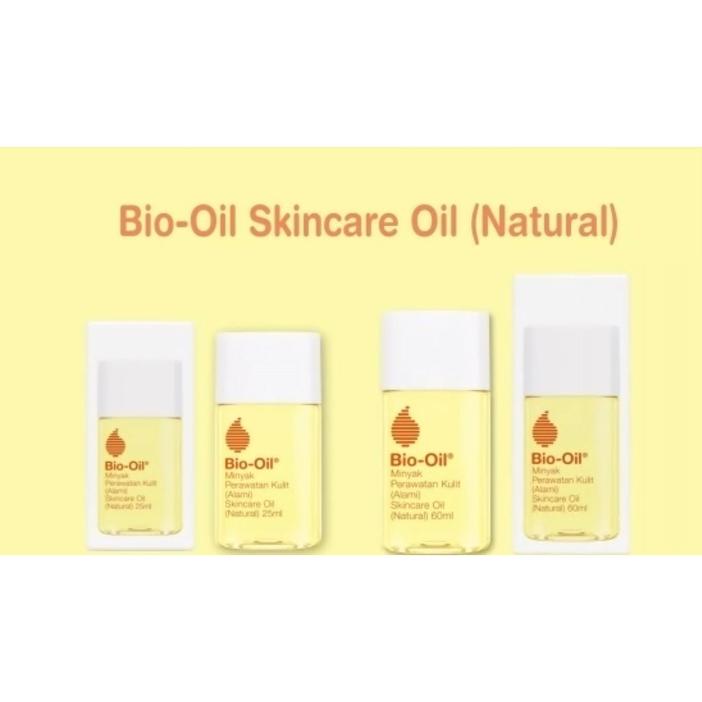 Jual Bio Oil Skincare Oil Natural 25ml - 60ml | Shopee Indonesia