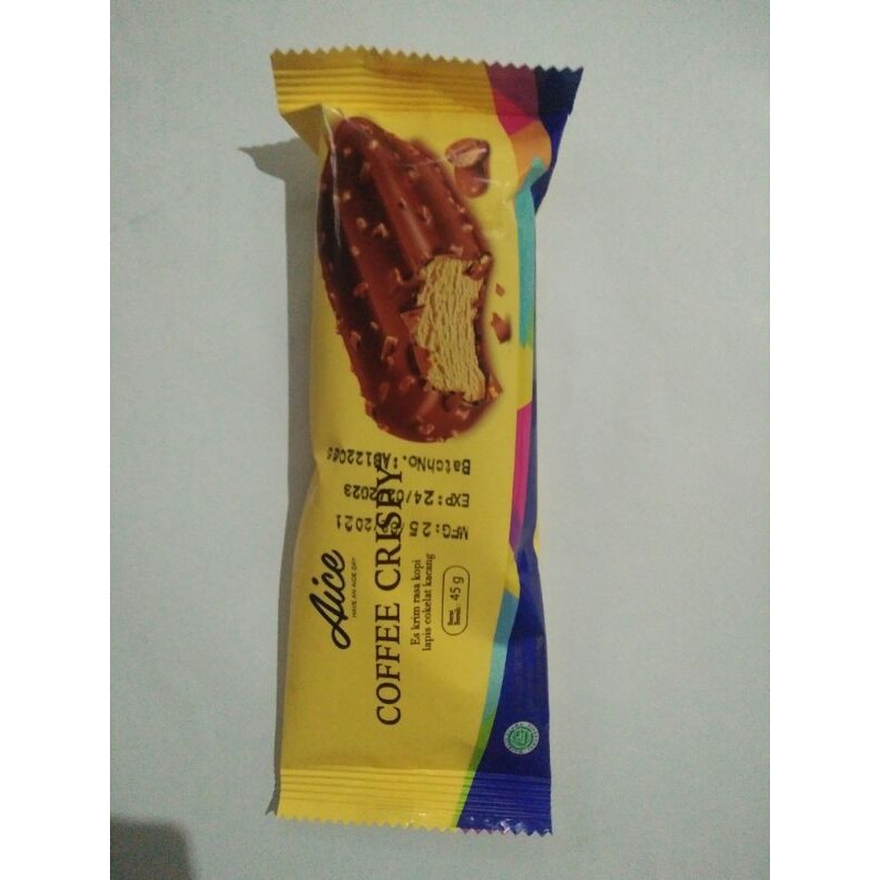 Jual Es Krim Aice Crispy (Coffee crispy, Strawberry Crispy, Taro Crispy ...