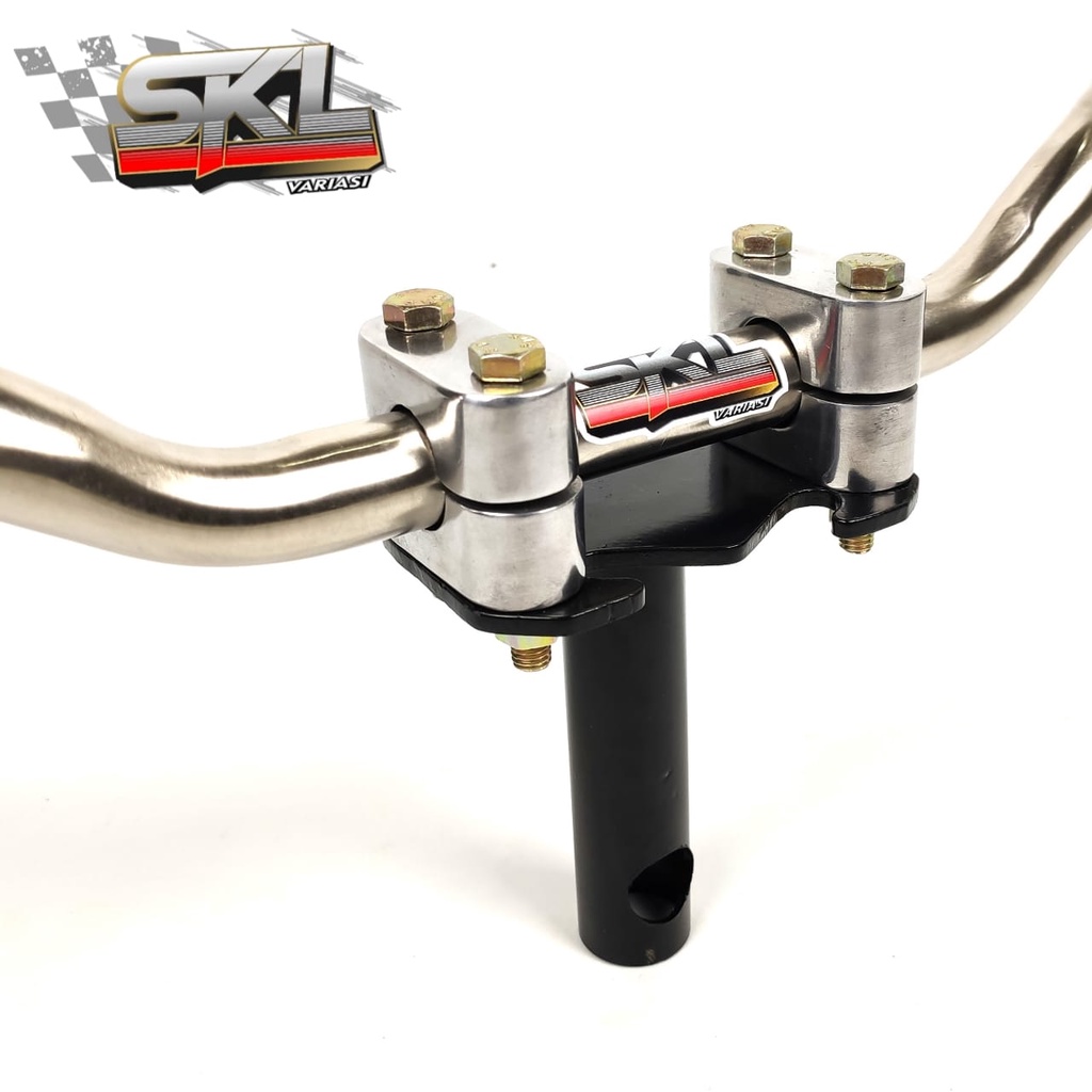 Jual Paket Stang Rzr Plus Dudukan Stang Racing Road Race Universal ...