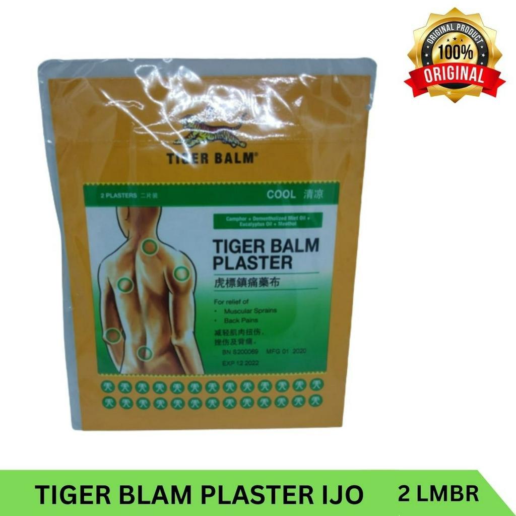 Jual Tiger Balm Plaster Koyo Pereda Nyeri Otot Punggung Encok | Shopee ...