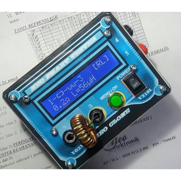 Jual esr / esr digital / esr meter / smart tester / komponen tester ...