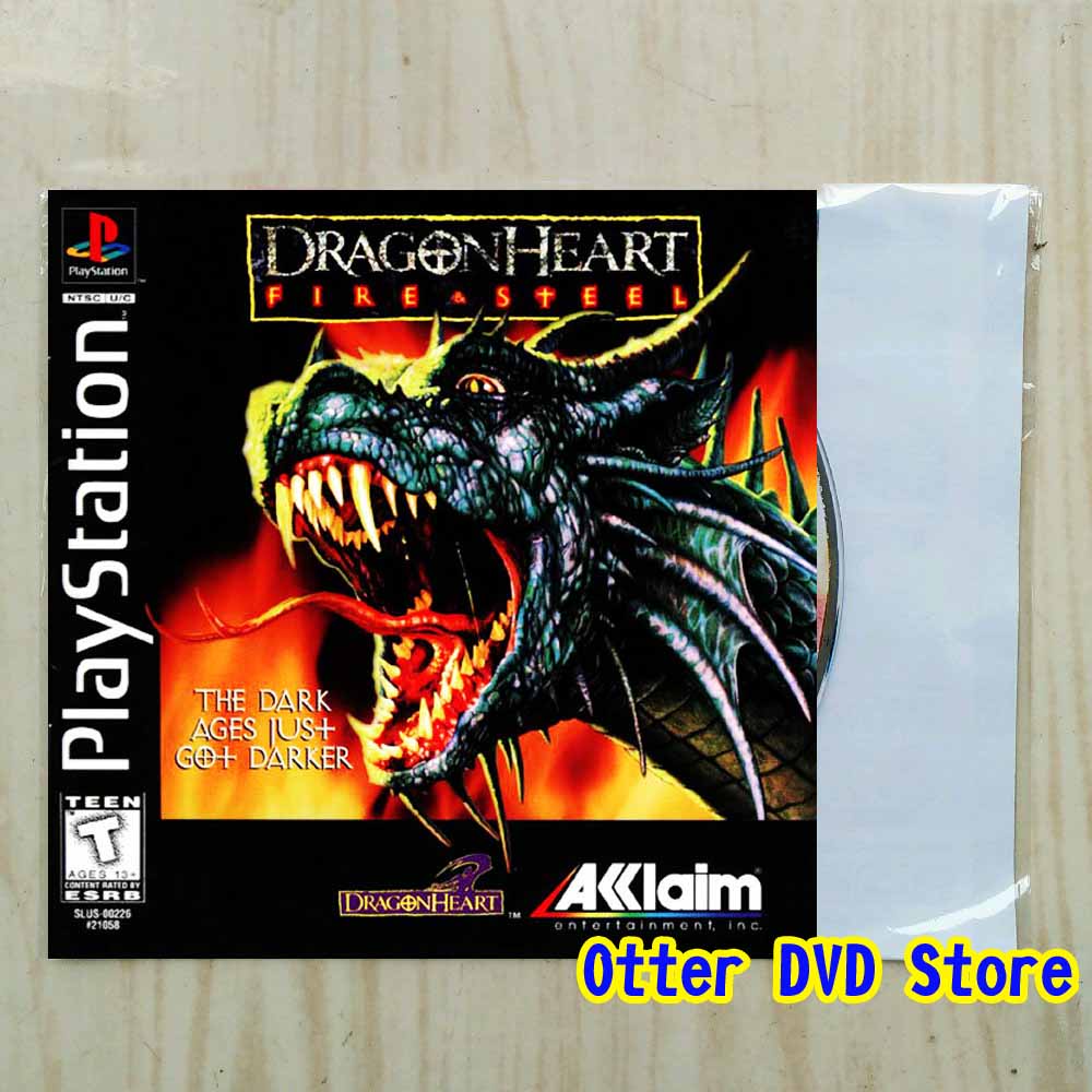 Jual Kaset CD Game Ps1 Ps 1 DragonHeart - Fire & Steel | Shopee Indonesia