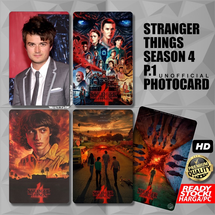 Jual Photocard Stranger Things 4 P1 Kartu Koleksi Photo Card | Shopee ...