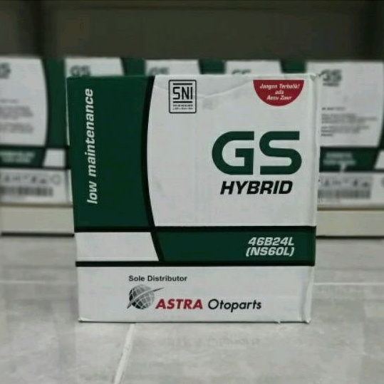Jual Aki / Accu Mobil Grand Livina, March, Evalia, Datsun GO NS60L/46B24L GS Astra Hybrid Aki ...