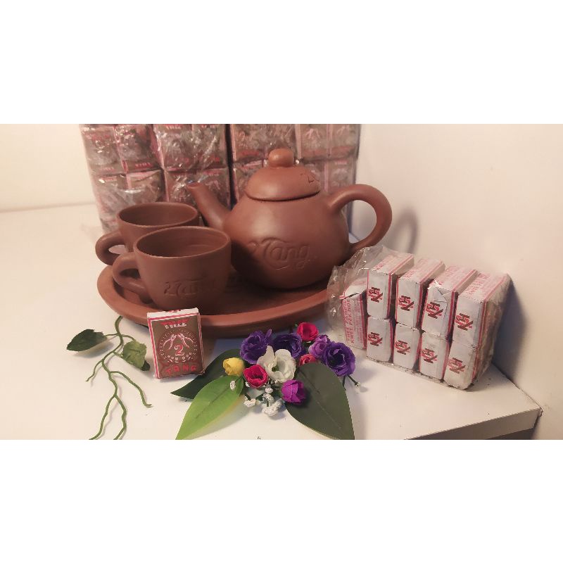 Jual Teh 2 Tang bungkus hijau 1pak/teh tubruk/teh melati | Shopee Indonesia