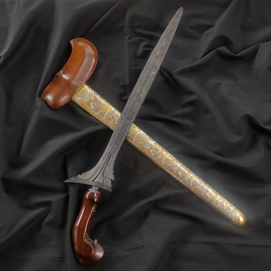 Jual Keris Pasopati Pamor Pedaringan Kebak Tangguh PB X Pakubuwono 10 ...