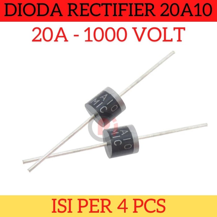 Jual Per 4 Pcs Dioda Diode Rectifier Penyearah 20A10 20A 20 Amper 1000V | Shopee Indonesia