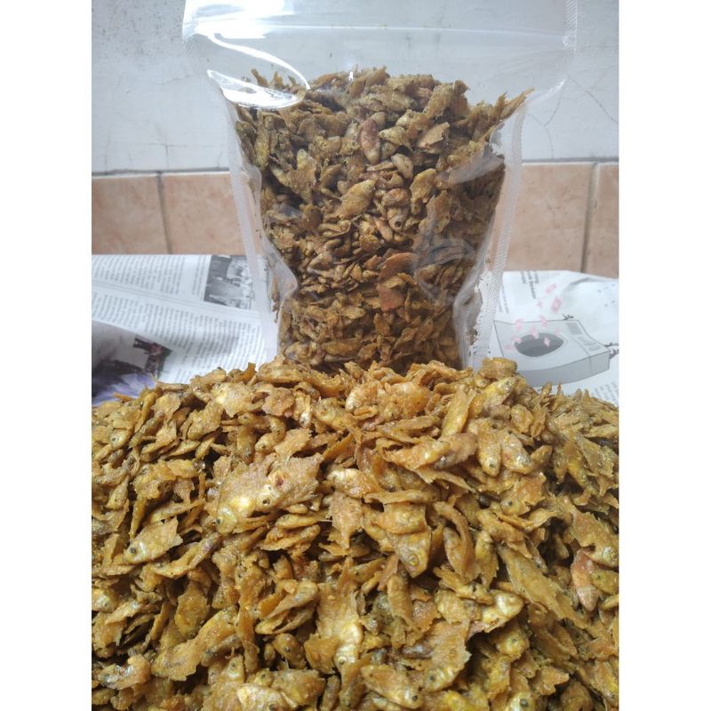 Jual baby fish 200gr / pepetek ikan crispy renyah digoreng dadakan ...