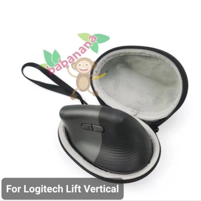 Jual Pouch Logitech Lift Vertical hard case eva protector travel bag ...