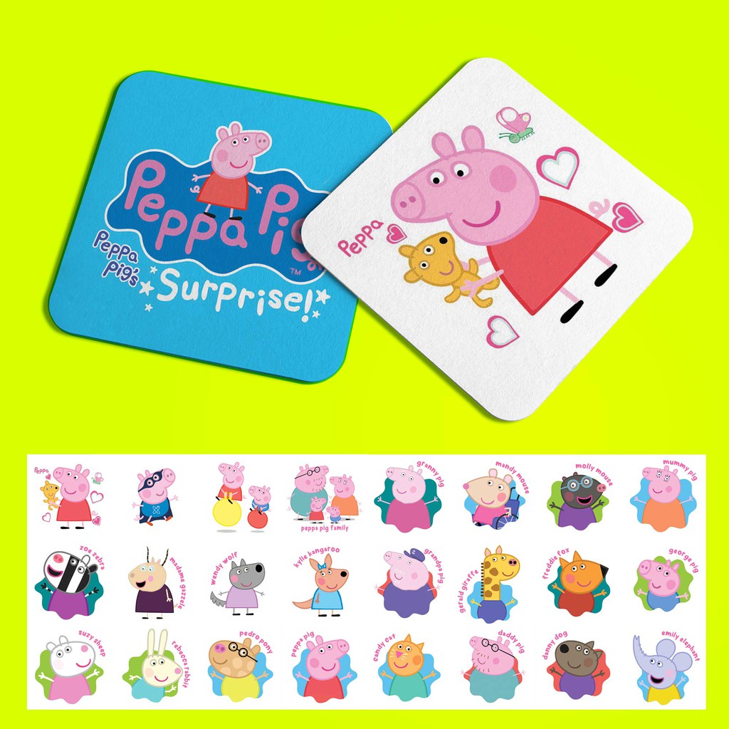 Jual FLASH CARD - MAINAN EDUKASI ANAK I MEMORY GAME - PEPPA PIG SERIES ...
