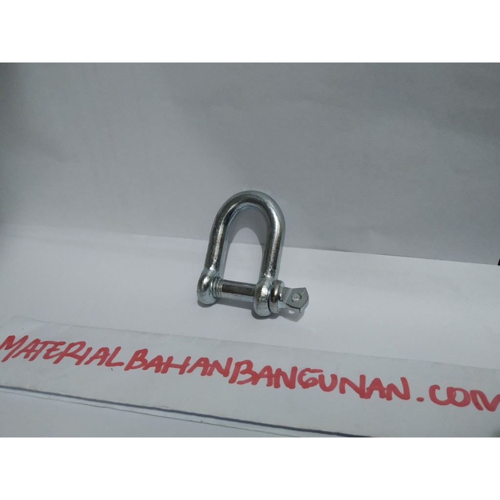 Jual Klem Segel D M8 Clamp Shackle 5/16 inch Penyambung Rantai Besi ...