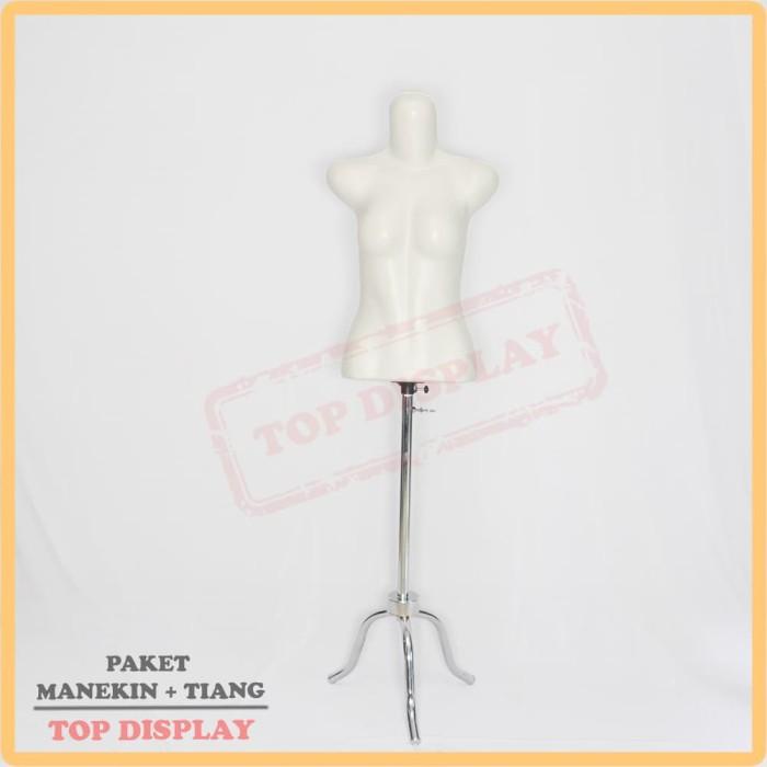 Jual Sybil | Manekin Lurus Buthek + Kaki Besi / Manekin Set / Manekin ...