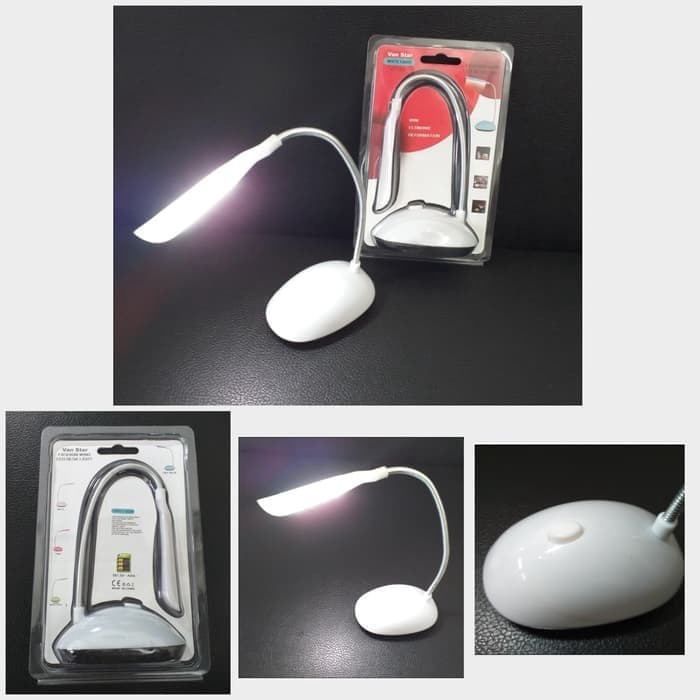 Jual [LB2] Lampu Led Belajar Meja / Lampu Baca Led Serbaguna | Shopee ...