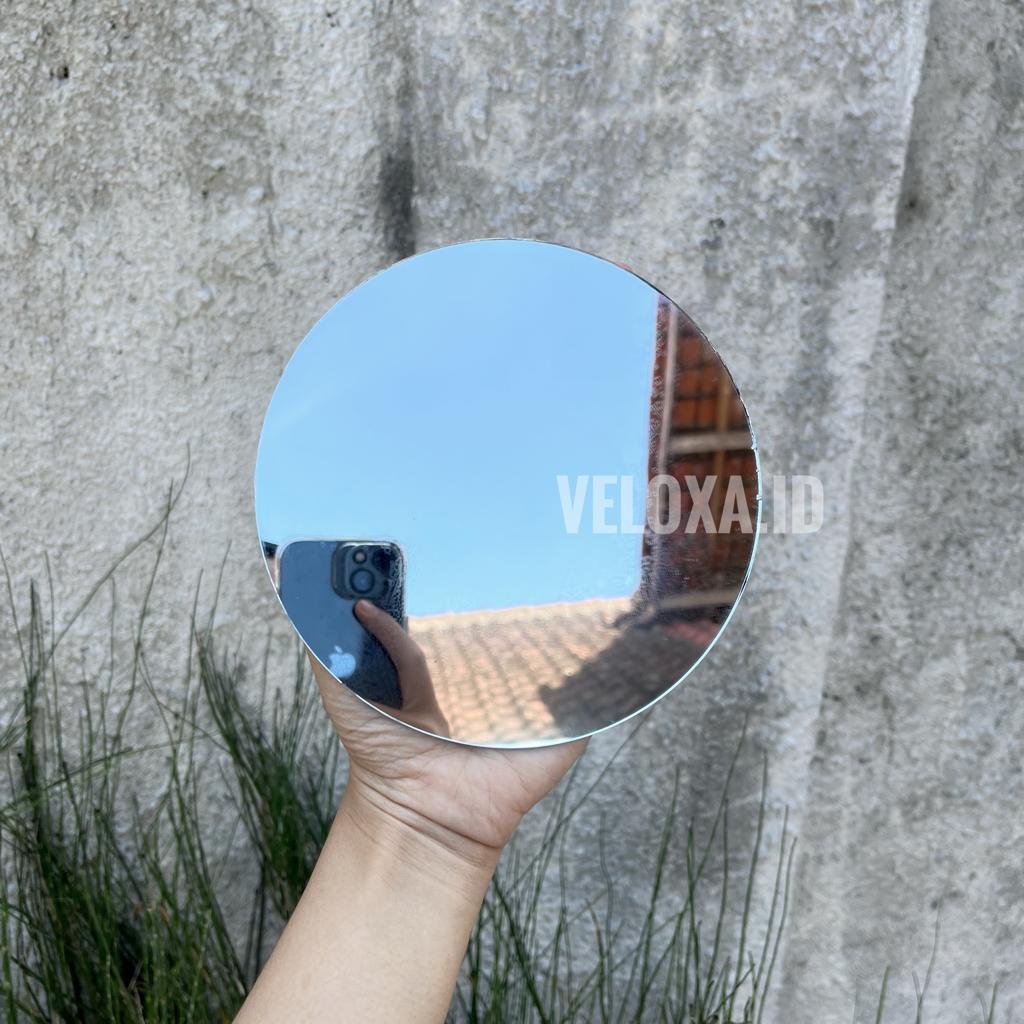 Jual Kaca Cermin Bulat Ukuran 15cm Tebal 2mm Langsung Tempel / Kaca ...
