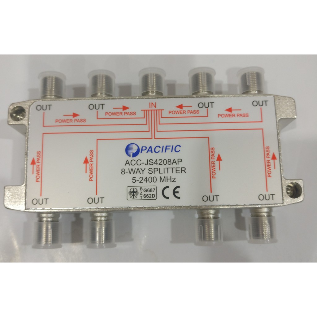 Jual 8-Way Splitter Pacific | Shopee Indonesia