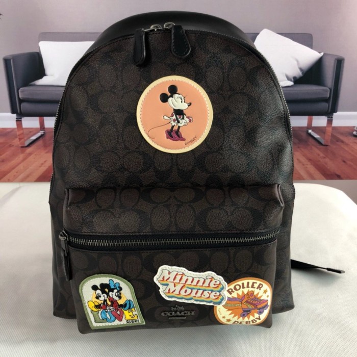 Jual (100% ORIGINAL) Tas COACH Charlie Backpack In Signature Minnie ...