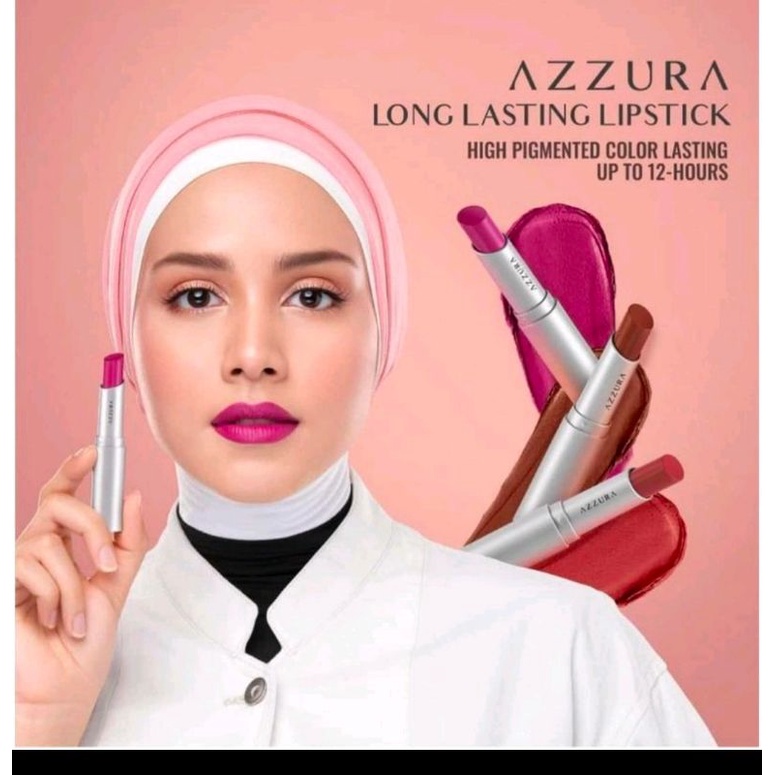 Jual AZURRA Long Lasting lipstick | Shopee Indonesia