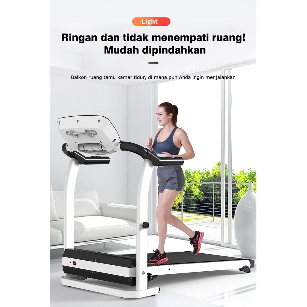 Jual Keep Going Max Treadmill Elektrik Tredmil Listrik 2.0 HP Mesin Alat Lari Olahraga Gym ...
