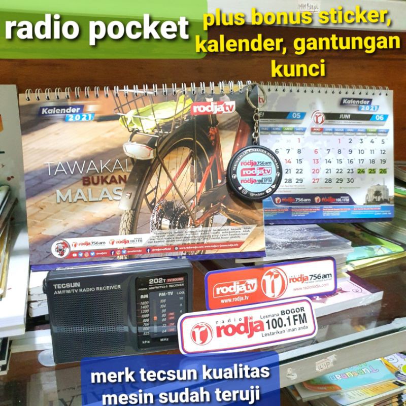 Jual radio pocket am fm bagus untuk radio rodja plus bonus | Shopee ...