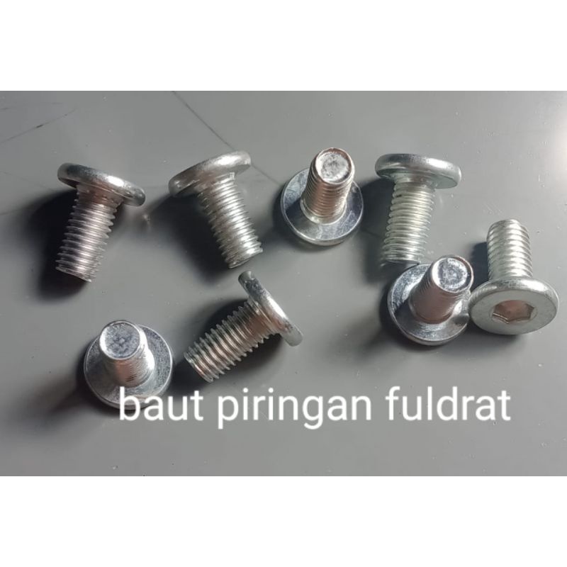 Jual baut piringan cakram ful derat 8 x 16 ( buat robahan ) | Shopee ...