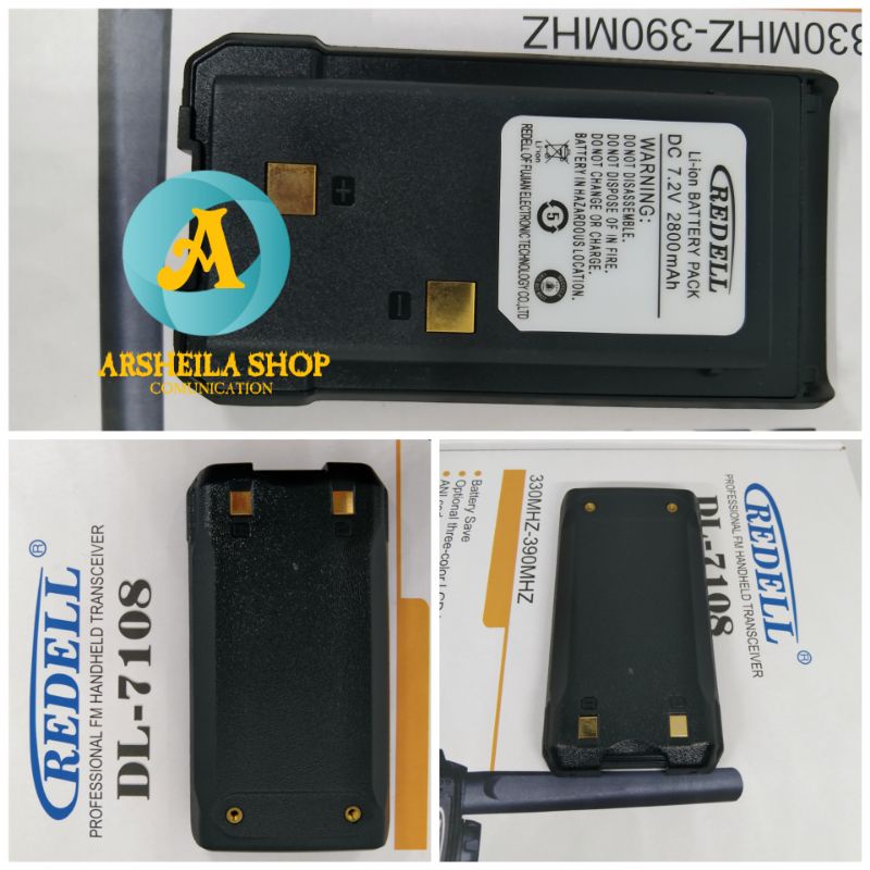 Jual Batre HT Redel Redell DL 7108 original | Shopee Indonesia