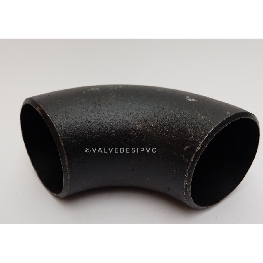 Jual ELBOW LAS 10 INCH HITAM SGP / KNEE TANPA DRAT / LAS BOW / ELBOW ...