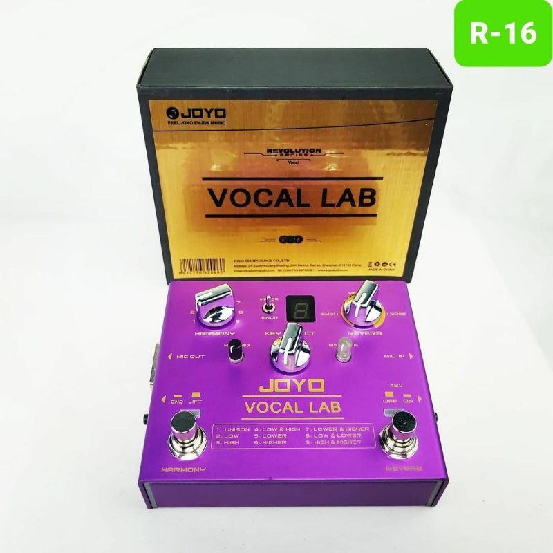 Jual JOYO EFFECT R-16 VOCAL LAB EFFECTOR ORIGINAL | Shopee Indonesia