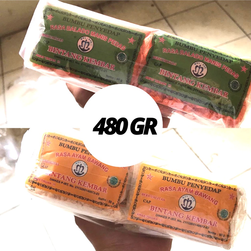 Jual BUMBU TABUR INSTANT / BUMBU MASAK ATOM BINTANG KEMBAR SIZE KECIL ...