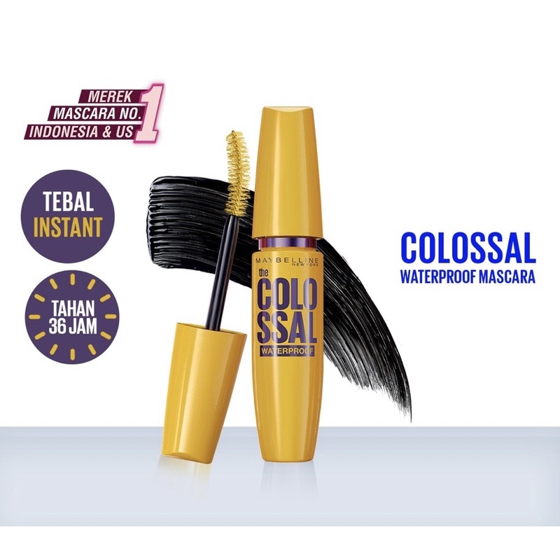 Jual Mascara Maybelline Colossal | Shopee Indonesia