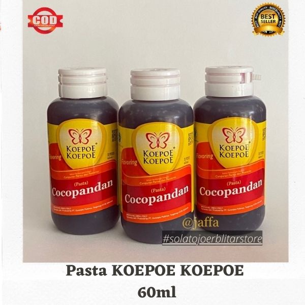Jual Pasta KOEPOE KOEPOE 60ml - Cocopandan | Pasta Perisa Makanan Rasa ...