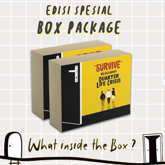 Jual PROMO - Box Package - Buku Survive Menghadapi Quarter Life Crisis ...