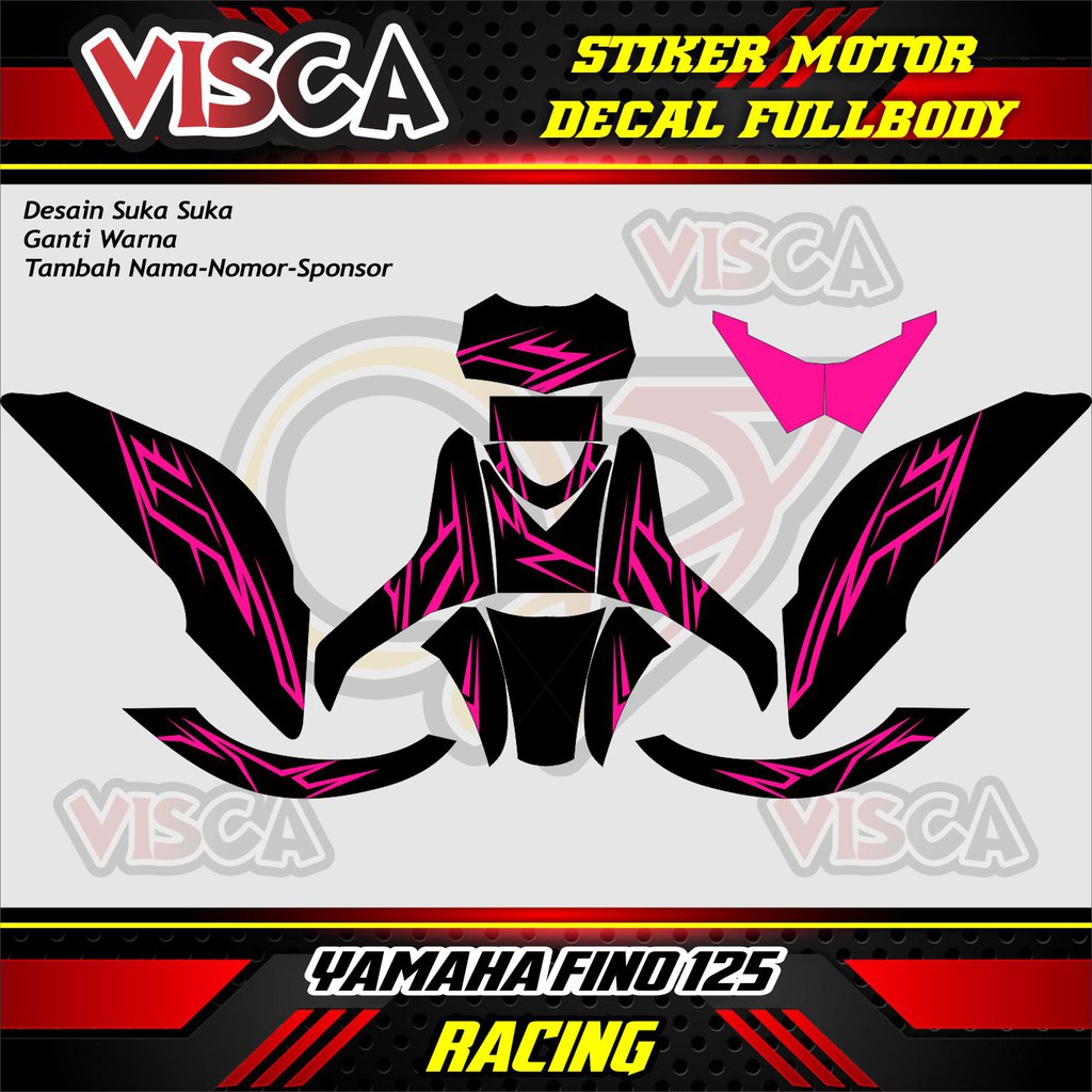 Jual decal FINO FI 125 decal FINO FI 125 decal FINO FI 125 full body ...