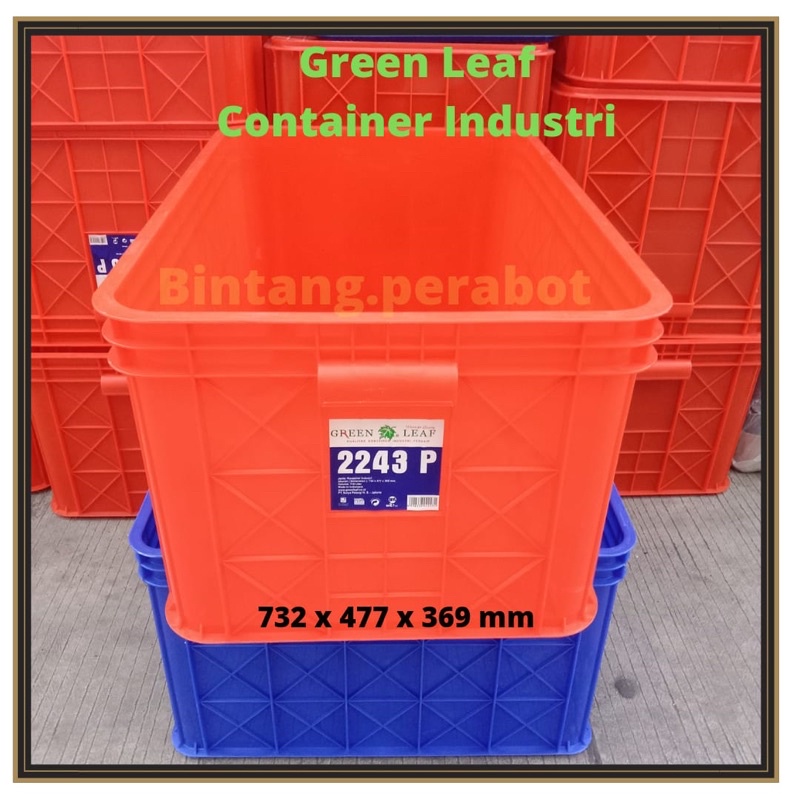 Jual GREEN LEAF CONTAINER BOX INDUSTRI BESAR 2228 P - 2243 P ...