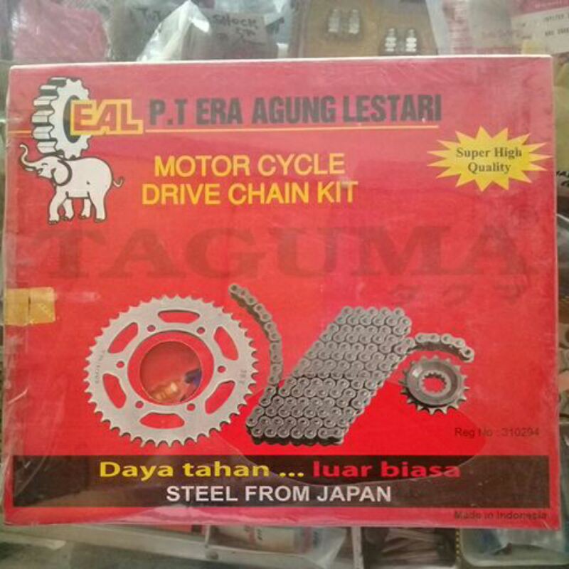 Jual Drive chain kit , Gear Set motor jupiter, jupiter z, jupiter z new ...