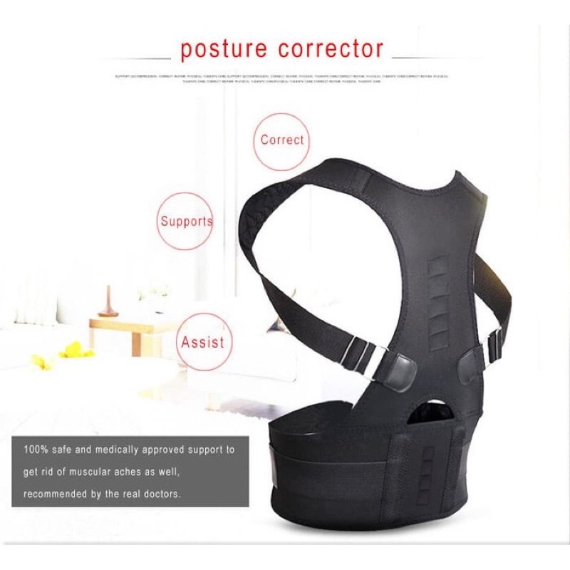 Jual Posture Support Brace - Penyangga Punggung Shoulder Back Corrector ...