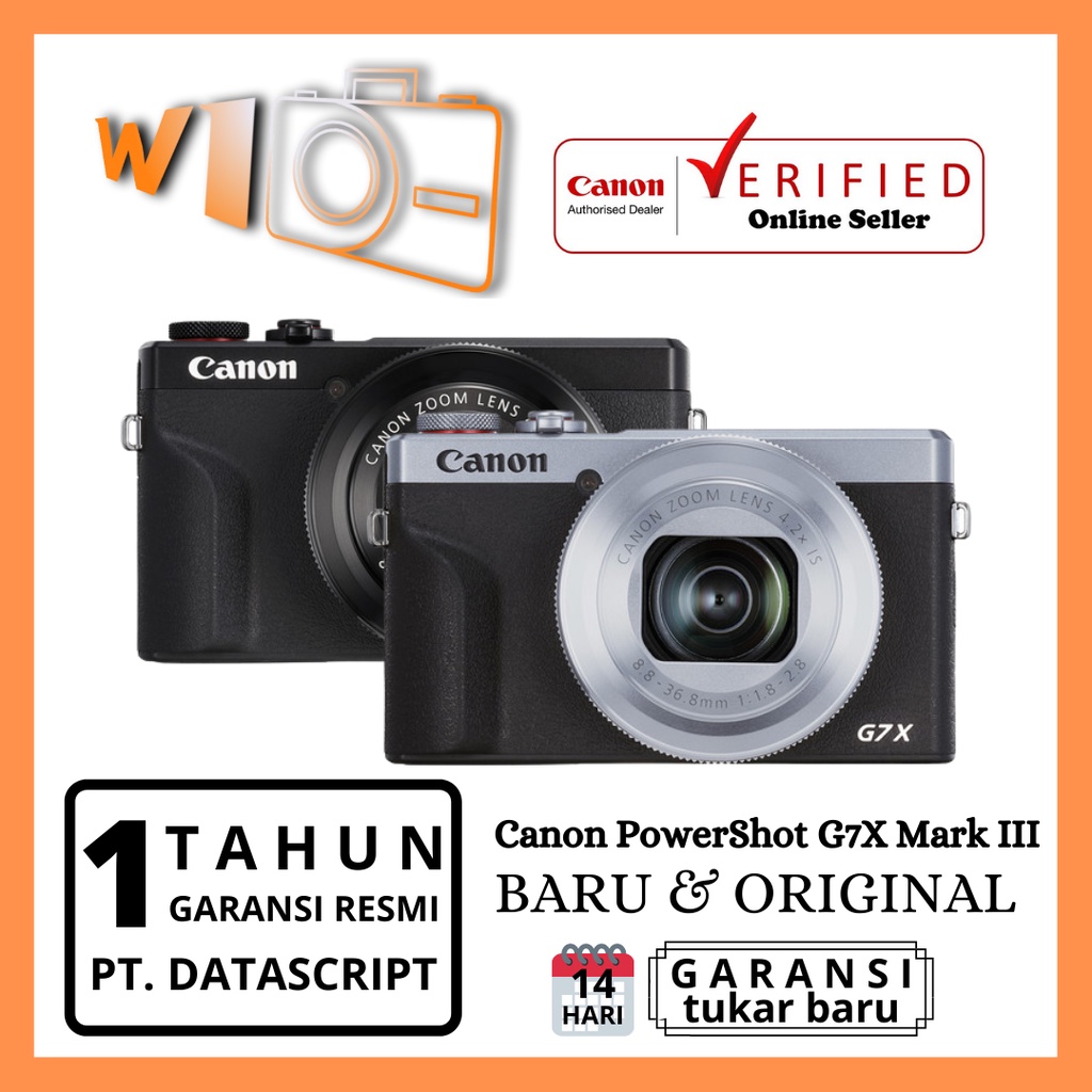 Jual Canon PowerShot G7 X Mark III - kamera canon Powershot G7X III - GARANSI RESMI | Shopee ...