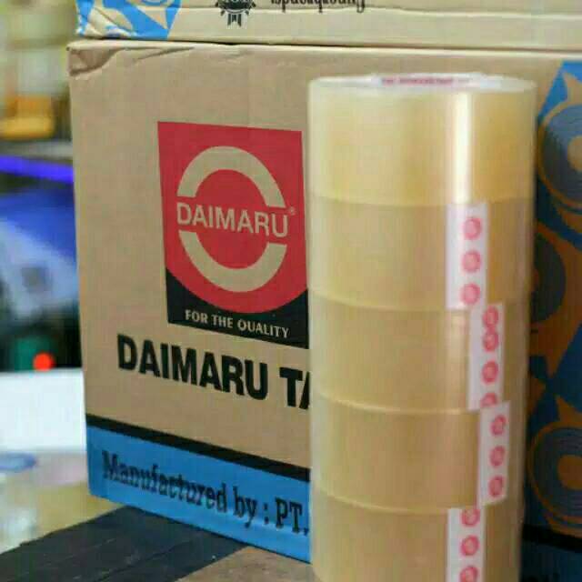 Jual Lakban Merek Daimaru OPP Bening & Coklat Merk Daimaru (Super Quality) | Shopee Indonesia