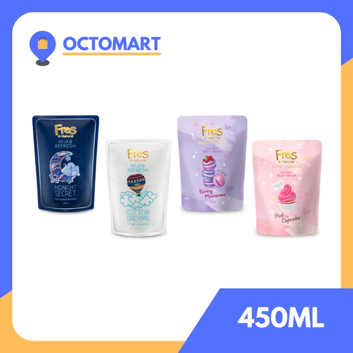 Jual FRES AND NATURAL 400ML / FRESH & NATURAL Sabun Mandi Cair Bodywash ...