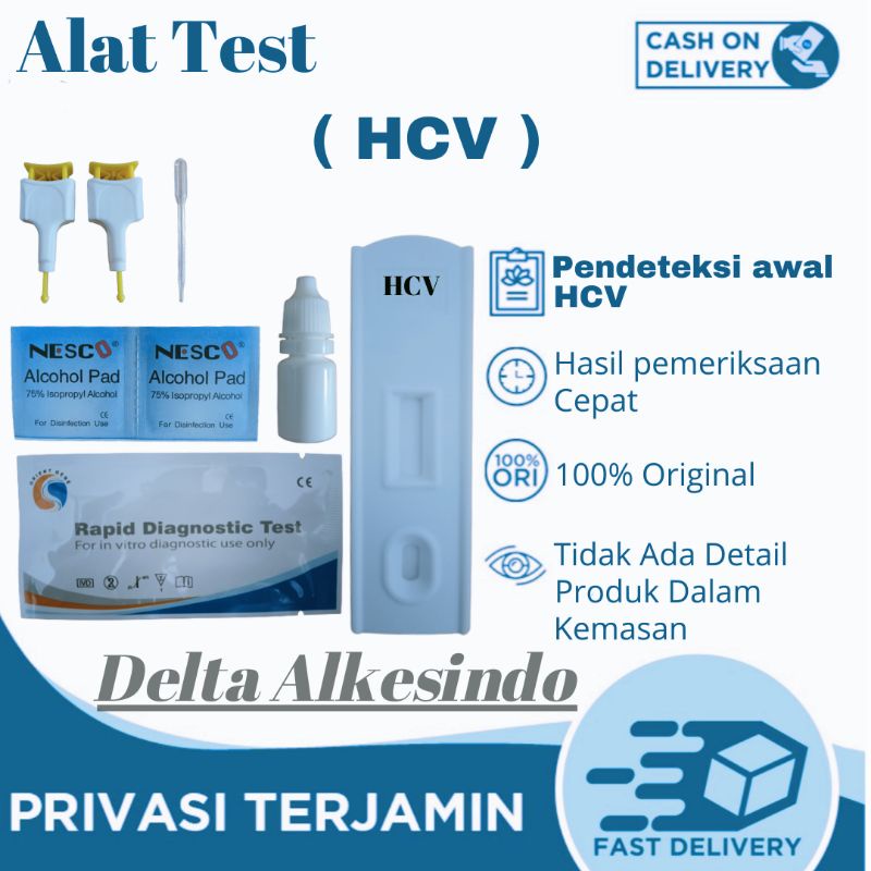 Jual HCV Test Hepatitis C mandiri akurat satuan Orient Gene | Shopee ...