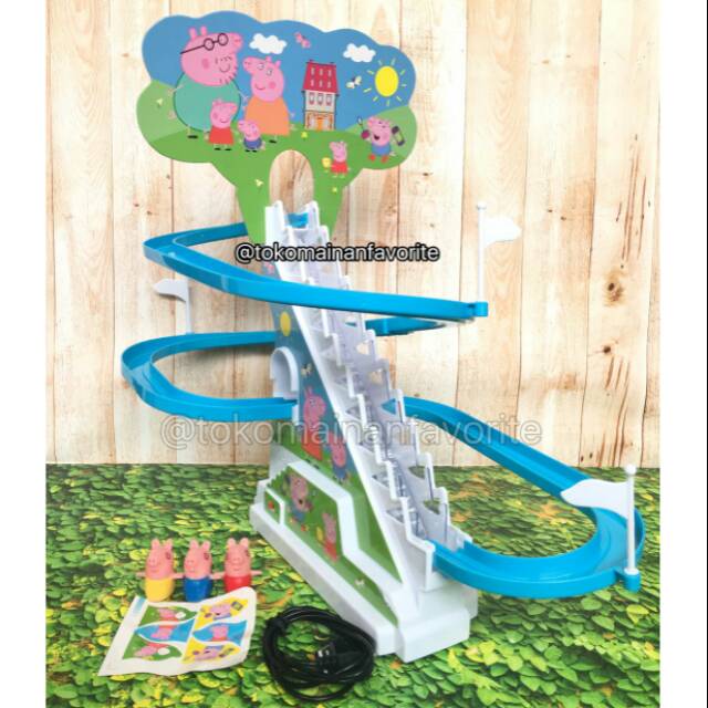 Jual PEPPA PIG STAIRS TRACK | Shopee Indonesia