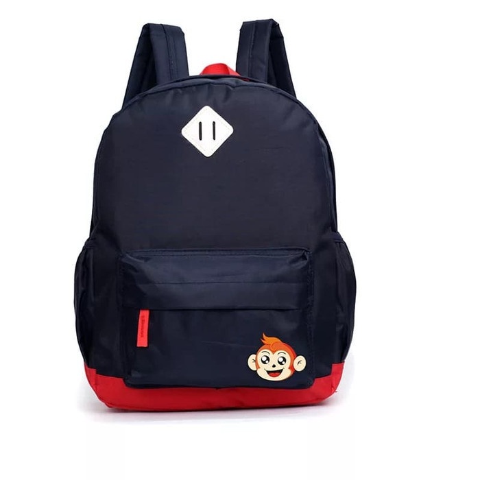 Jual Tas Sekolah Anak TK PAUD - Cute Monkey - Hitam | Shopee Indonesia