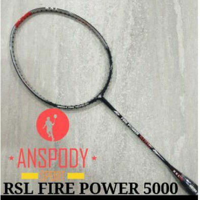 Jual RAKET BADMINTON RSL FIRE POWER 5000 | Shopee Indonesia