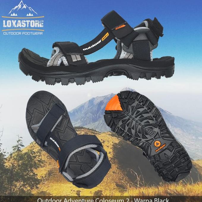 Jual Sandal Gunung Outdoor Pro - Original - Sandal Hiking - Sandal Outdoor | Shopee Indonesia