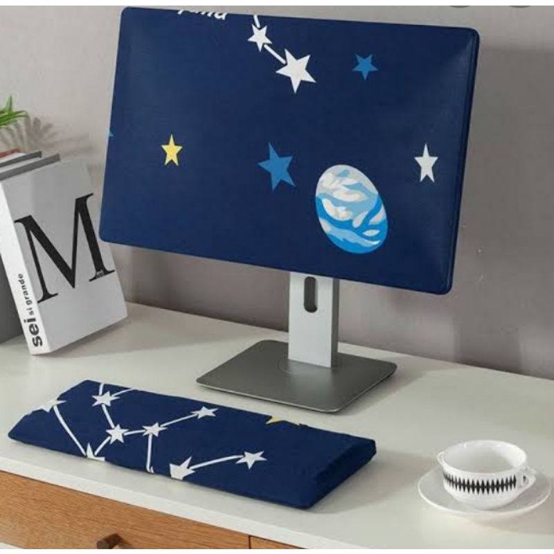 Jual Cover / Penutup Set Monitor komputer CPU keyboard anti debu ...